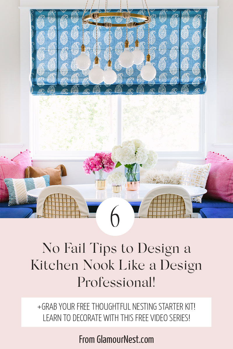 6 No Fail Tips to Design a Kitchen Breakfast Nook Like a Pro!